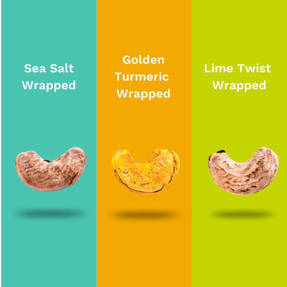 Keto Cashew Variety Pack 6 Snack Packs KARMA NUTS