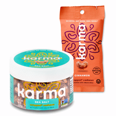 Wrapped Cashews: Your On-the-Go Snack – KARMA NUTS