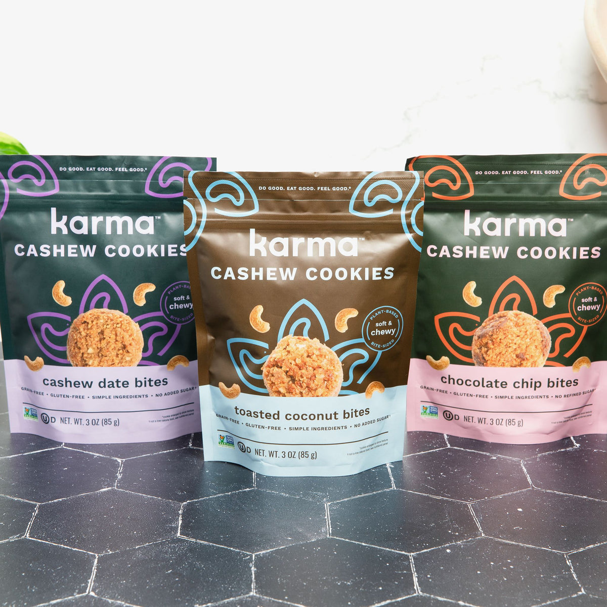 Indulge in Our Cashew Cookie Bites Snacks – KARMA NUTS