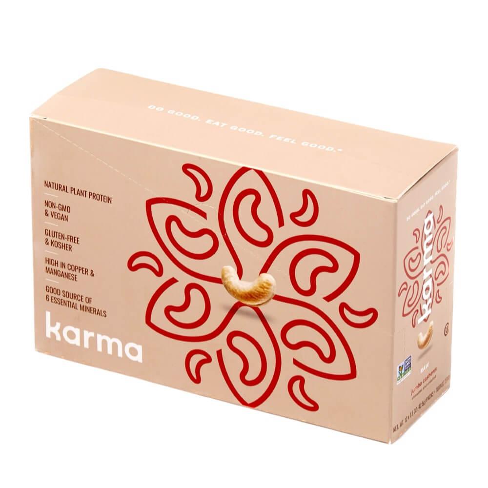 Karma Nuts Raw Jumbo Cashews, non gmo, creamy, natural – KARMA NUTS