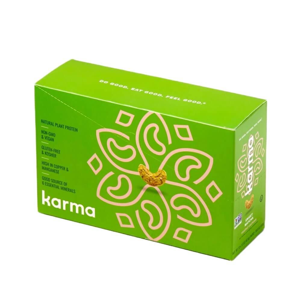 Karma Nuts Sweet Matcha Roasted Cashews, air roasted, salted, earthy ...